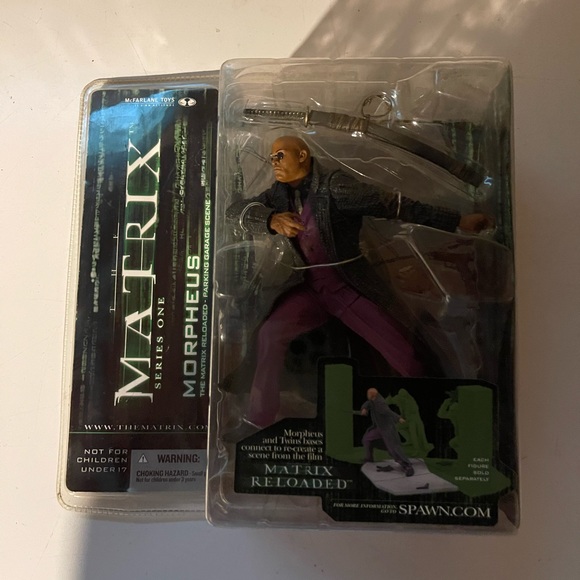 Toys | Morpheus The Matrix Reloaded Series One Mcfarlane Toys Action ...